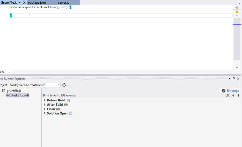 Using Grunt - Visual Studio 2013 Task Runner Explorer - Taswar Bhatti