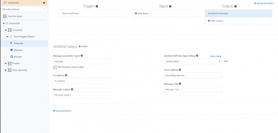 Azure Functions Sendgrid To Send An Email From File Taswar Bhatti