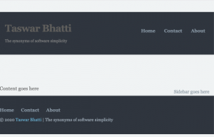 Creating a layout in Gatsby with VSCode - Taswar Bhatti